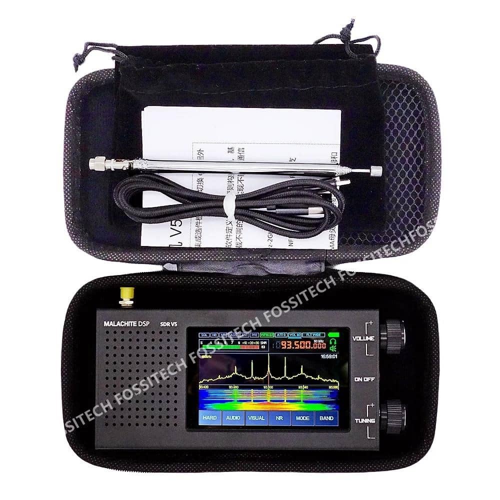Malachite DSP V5 SDR Receiver 1.10D Універсальна мікропрограма Malahit Portable SDR Radio ...