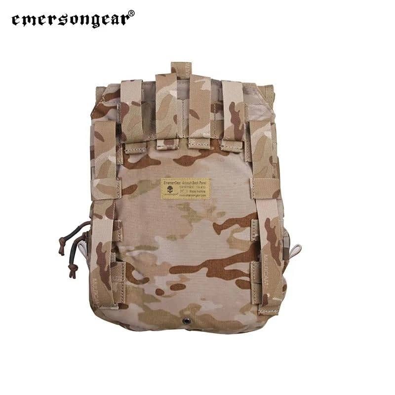 Emersongear Assault Back Panel Tactical MOLLE Vest Ammo Carrier Pouch ...